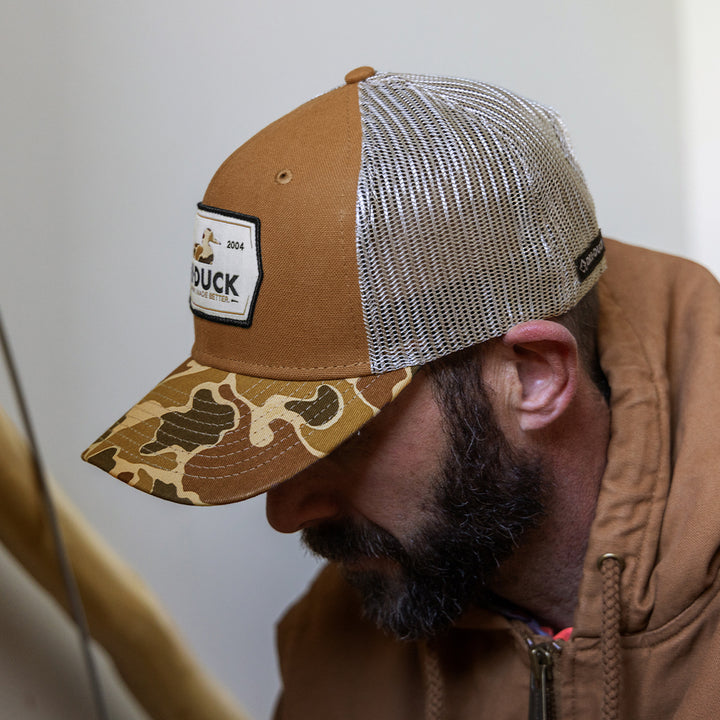 Camo Duck Ridge Trucker Hat – DRI DUCK