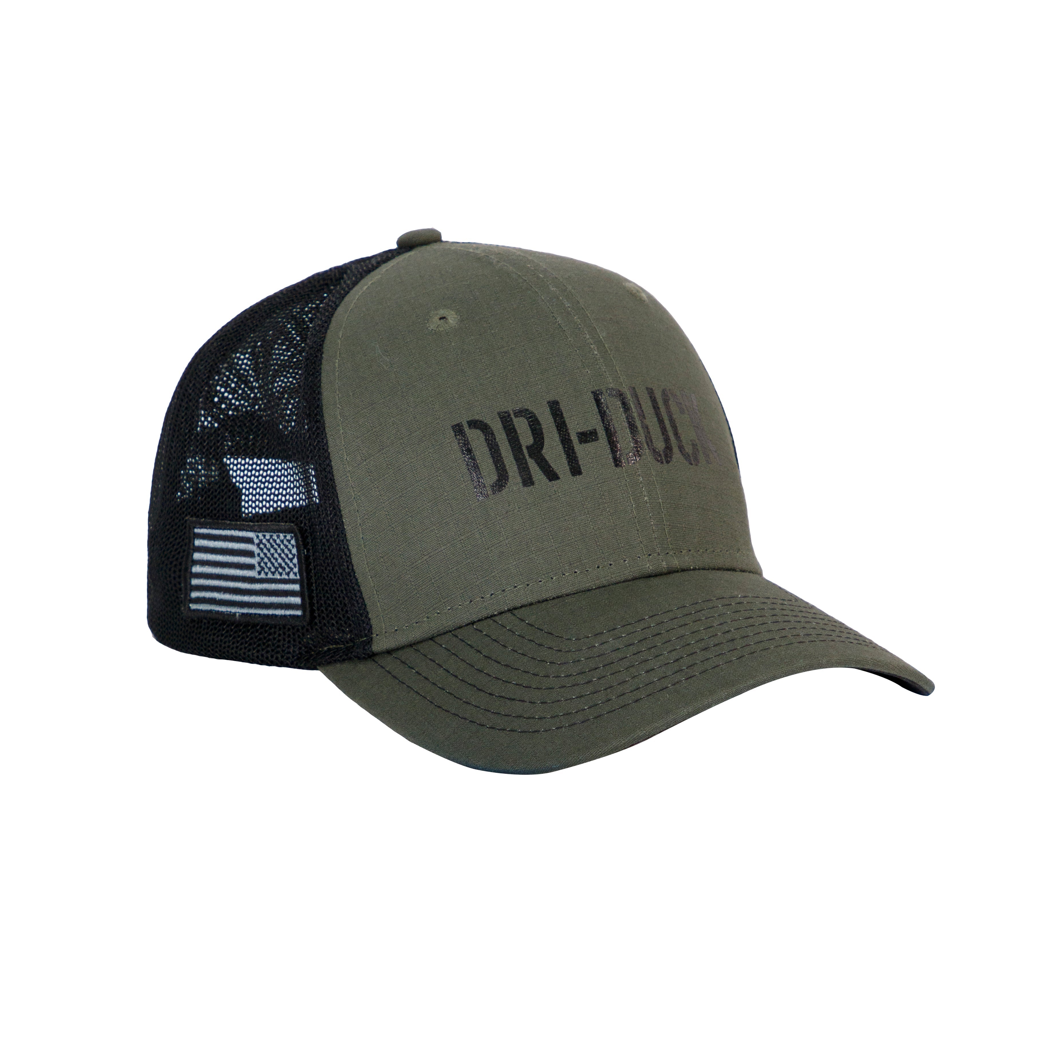 Shop the Legion Green Trucker Hat | DRI DUCK