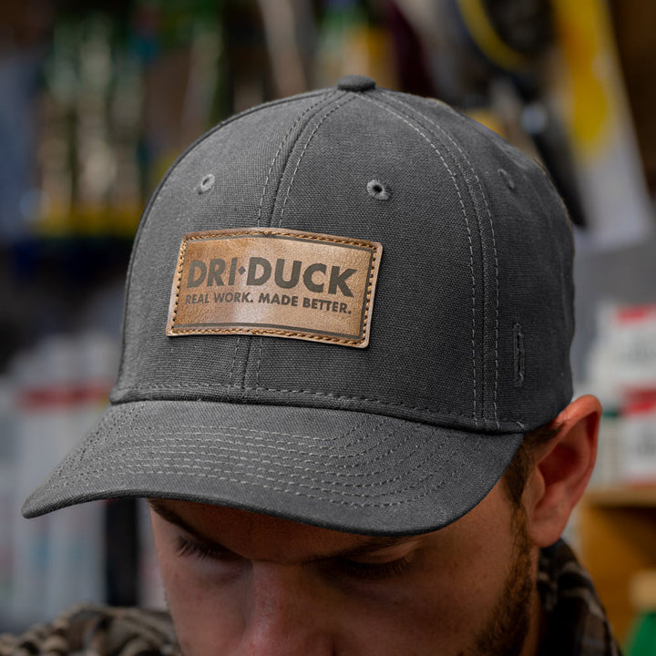 Charcoal Carpenter Ballcap with Pencil Holder | DRI DUCK